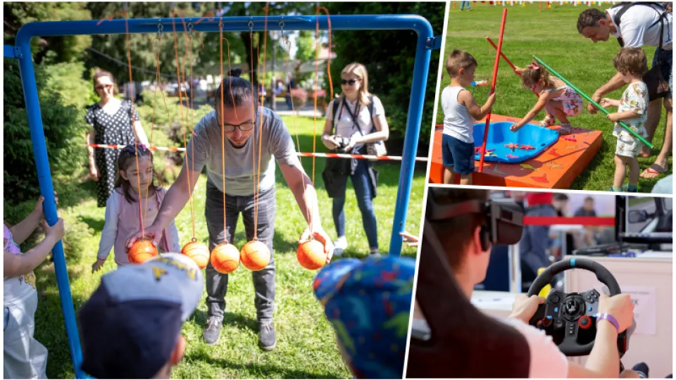 Park gaming zona na Terezijani: Od ''gumi-gumija'' do znanstvenih igara i VR simulacija