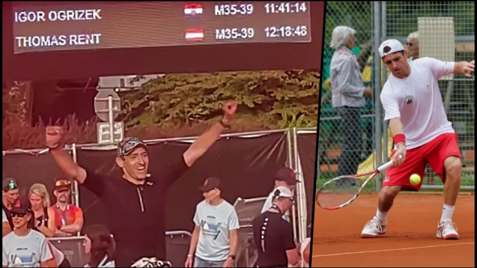 Ironman Igor Ogrizek igra tenis, trči, pliva, vozi bicikl: "Žalim što ...