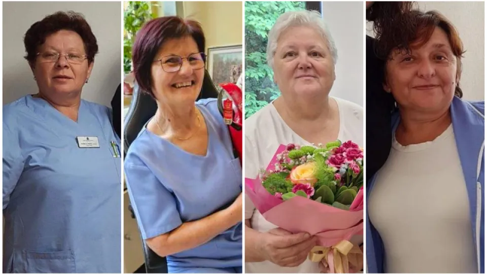 Četiri omiljene medicinske sestre dočekale mirovinu: Daruvarske toplice ...